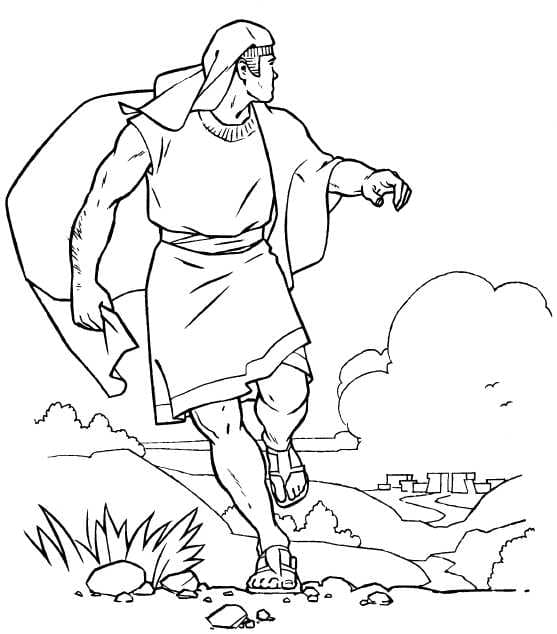slavery in egypt coloring pages